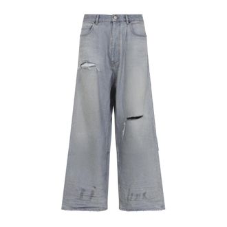 Balenciaga Minimal Baggy Pants - - Jeans - Herren - Blau - S