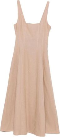 Twinset Femme, Robes, Beige, Taille: 36 FR Robe Midi