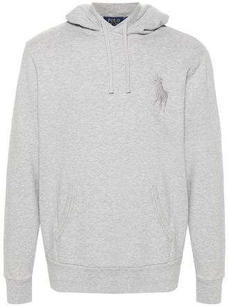 Polo Ralph Lauren hoodie &agrave; motif Polo Pony - Gris