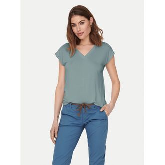 Only T-Shirt Free 15287041 Gr&uuml;n Regular Fit