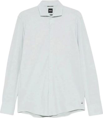 HUGO BOSS Homme, Chemises, Bleu, Taille: M Hank Shirt