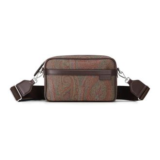 Etro Kompakte Umh&auml;ngetasche - - Bags - Herren - Braun - ONE SIZE
