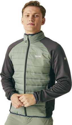 Regatta Homme Hybride Rembourrée À Fermeture Éclair Intégrale Veste, Vert Agave/frêne, M EU