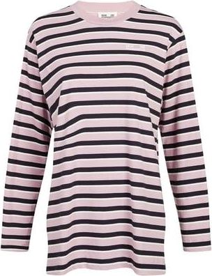 Baum Und Pferdgarten T-shirt manches longues &agrave; rayures en coton