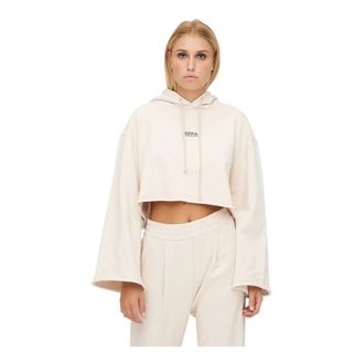 Erika Cavallini Semi Couture Hoodies - - Sweatshirts & Hoodies - Damen - Beige - M