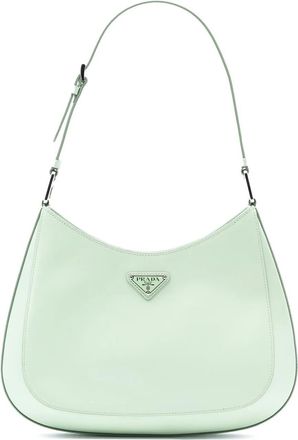 Prada Hobo Bags - Spazzolato Cleo Shoulder Bag - Gr. unisize - in Gr&uuml;n - f&uuml;r Damen