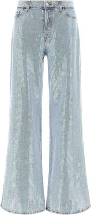 7 For All Mankind Jean &Eacute;vas&eacute; - Bleu Clair