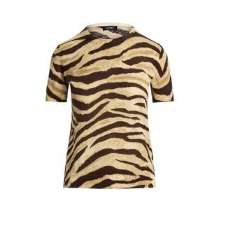 Ralph Lauren Femme, Tops, Beige, Taille: 36 FR Vesta T-shirt