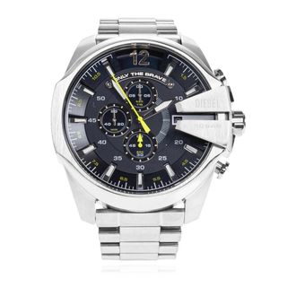Diesel Mega Chief Uhr - - Accessories - Herren - Grau - ONE SIZE