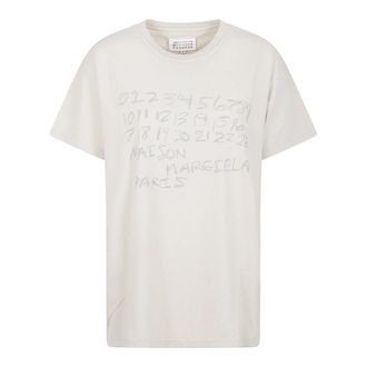 Maison Margiela Maison Margiela T-Shirts und Poloshirts - - Tops - Damen - Beige - M