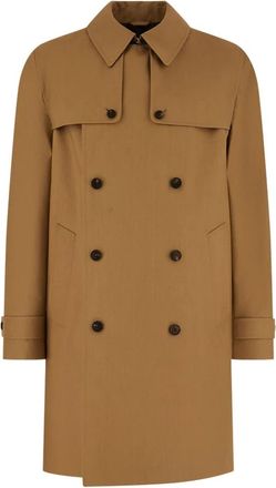 Fendi Trenchcoat - - Coats - Herren - Beige - 2XL