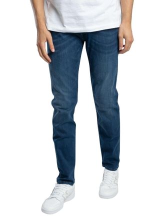 Replay Herren Jeans Anbass Slim-Fit mit Power Stretch, Medium Blue 009-1 (Blau), 38W / 34L