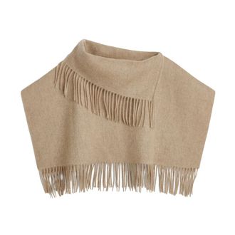 By Malene Birger Pull Col Roul&eacute; &Eacute;l&eacute;gant - Femme - Vestes - Brun - Taille: ONE Size