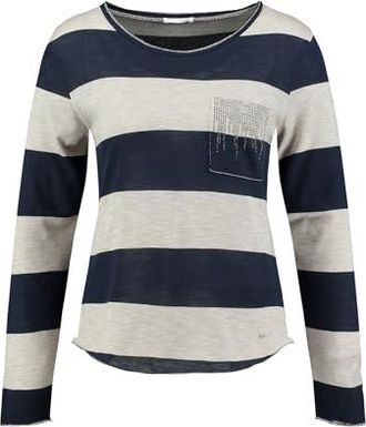 Key Largo Key Largo Niagara Round T-Shirt à Manches Longues, Marine (1200), Large Femmes