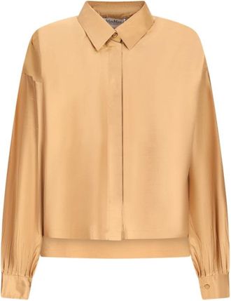 Max Mara Femme, Blouses et Chemises, Beige, Taille: 42 FR Scalata Shirt