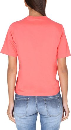 Dsquared2 Logo-Print Cotton T-Shirt - Pink