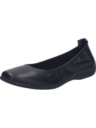 Josef Seibel Damen Klassische Ballerinas Fenja 01,Weite G (Normal),flach,Ausgehschuhe,Abendschuhe,Slip-ons,sportlich,Black-Black / 133-105,42 EU