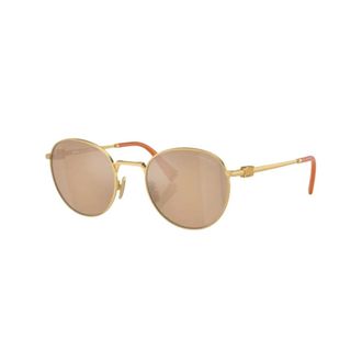 Miu Miu Runde Sonnenbrille - - Accessories - Damen - Braun - 50 MM
