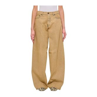 Haikure Femme, Jeans, Beige, Taille: W28 Jean droit