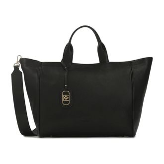 Kazar Femme, Sacs, Noir, Taille: ONE Size Grand sac en cuir noir souple