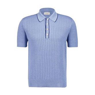 PIACENZA 1733 Piacenza 1733, Homme, Tops, Bleu, Taille: 2XL Polo Chemises