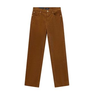 7 For All Mankind Femme, Jeans, Brun, Taille: W31 Jean Droit