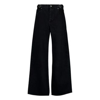 Frame Denim Femme, Jeans, Noir, Taille: W26 Sutro O-Ring Stroll Jeans