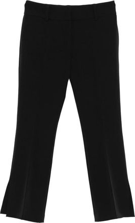 Ermanno Scervino Femme, Pantalons, Noir, Taille: 34 FR Wide Pantalons