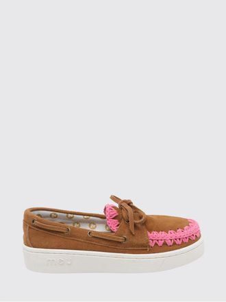 Mou Baskets Femme couleur Marron