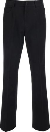 Amiri Homme, Pantalons, Noir, Taille: XL Pantalon Slim Plat avec D&eacute;tails en Coton