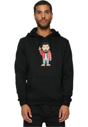 Mister Tee Herren Kapuzenpullover Kanada Sketch Hoodie Black XXL