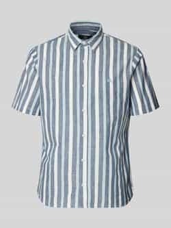 Lerros Slim Fit Freizeithemd mit Logo-Stitching