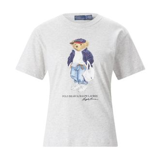 Polo Ralph Lauren Femme, Tops, Gris, Taille: 38 FR T-Chemises