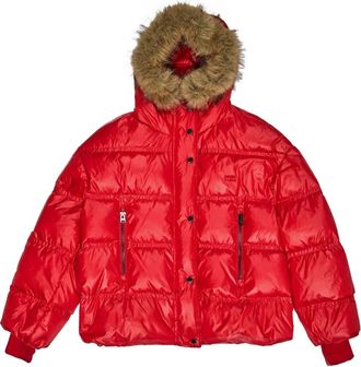 Bimba & Lola doudoune ceinturée - Rouge