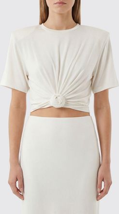 Magda Butrym T-Shirt MAGDA BUTRYM Damen Farbe Cream