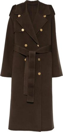 Alberta Ferretti Trench-Coat - Vert