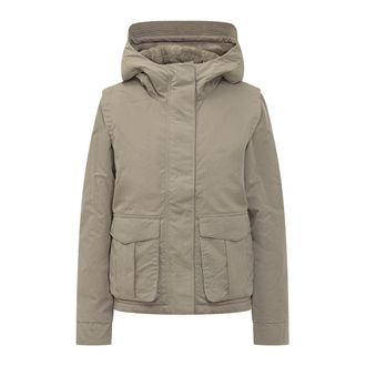 K-Way Ideler Cotton Feel - - Jackets - Damen - Gr&uuml;n - L