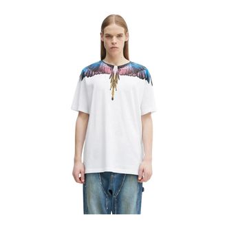 Marcelo Burlon Icon Wing Basic T-shirt - - Tops - Herren - Wei&szlig; - XL