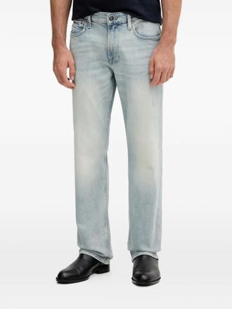 Guess Co Mason Jeans mit Logo-Patch - Blau