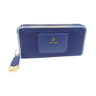 Gattinoni Nylon Kartenhalter mit Rei&szlig;verschluss - - Accessories - Damen - Blau - ONE SIZE