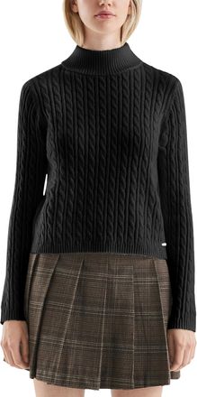 QS by s.Oliver Pullover mit Zopfmuster