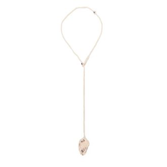 Our Legacy Fly Shell H&auml;kel-Fang-Halskette - - Accessories - Herren - Beige - ONE SIZE