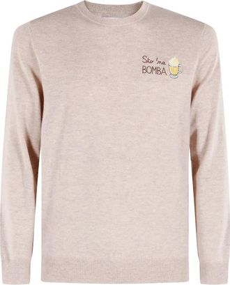 MC2 Saint Barth pull Heron à col rond - Tons neutres