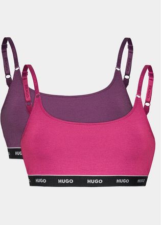 HUGO BOSS Top-BH-Set Twin Bralette 50480158 Rosa