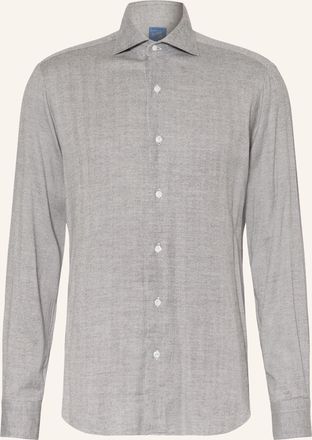Barba Barba Napoli Hemd Slim Fit grau