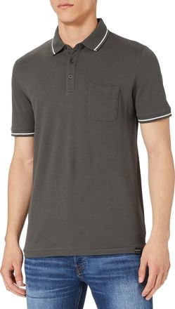 Garcia Garcia Herren E11035 Polohemd, Iron Grey, L