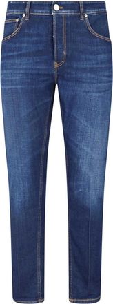 Pantaloni Torino Jean Droit - Bleu