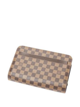 Louis Vuitton 2003 Saint Louis Damier Eb&egrave;ne Clutch - Braun