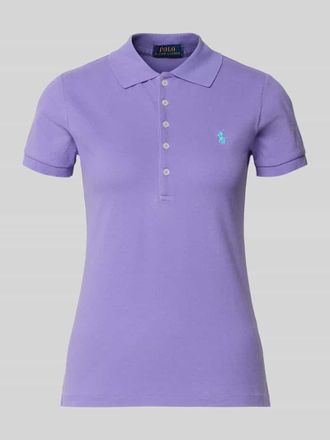Polo Ralph Lauren Slim Fit Poloshirt aus Baumwoll-Mix