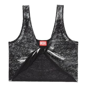 Diesel Hauts sans manches - Femme - Tops - Noir - Taille: 38 FR